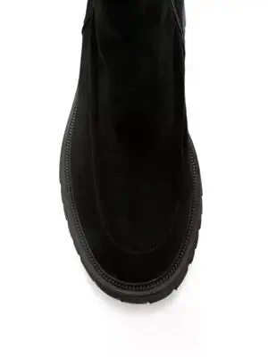 LINDA BAUMANN Buckle-detail Ankle Boots