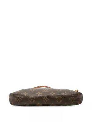 LOUIS VUITTON 2000 Monogram Pochette Accessoires Shoulder Bag - Brown
