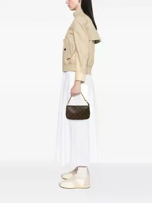 LOUIS VUITTON Monogram Pochette Accessoires Shoulder Bag - Brown