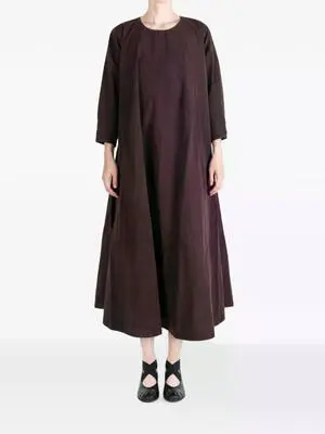 CASEY CASEY Crew Neck Midi Dress