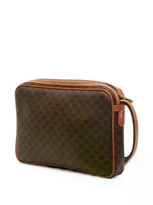 Celine Macadam Coated Canvas Clutch Bag