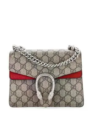 Gucci Dionysus Mini Crossbody Bag In Gg Coated Canvas - Brown