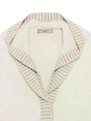 D.exterior Ribbed-trim Cardigan