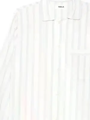 TEKLA Poplin Long-sleeved Shirt