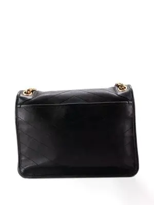 Saint Laurent Niki Chain Flap Bag Leather Medium Shoulder Bag