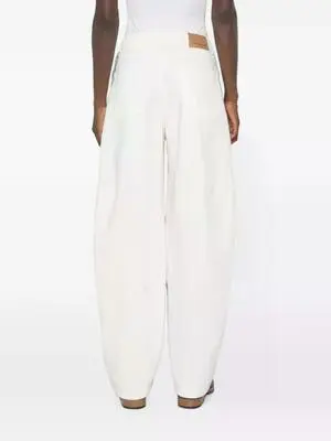ERMANNO FIRENZE Crystal-embellished Chain-link Trousers