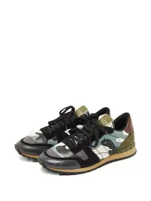 Valentino Garavani Rockrunner Camouflage Sneakers