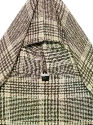 Destin Check Hooded Scarf