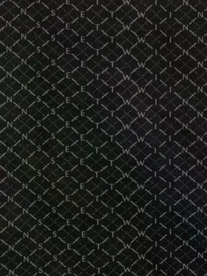 TWINSET Logo-jacquard Frayed Scarf