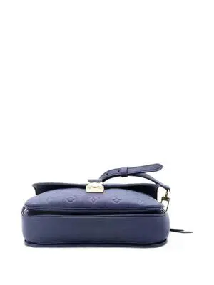 LOUIS VUITTON Pochette Metis Monogram Empreinte Leather Crossbody Bag