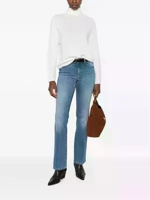 CAMBIO Paris Flared Jeans - Blue