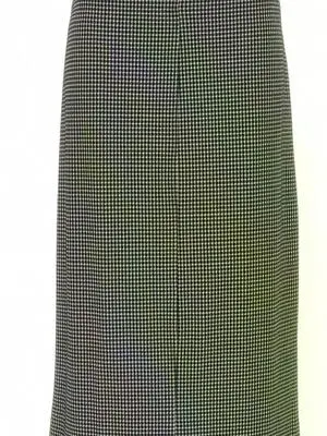 ELENA MIRÒ Check-pattern Midi Skirt