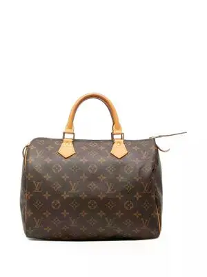 LOUIS VUITTON 2003 Monogram Speedy 30 Boston Bag