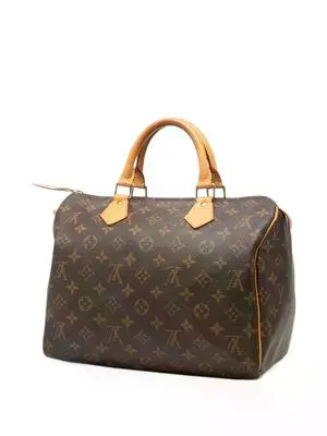 LOUIS VUITTON 2003 Monogram Speedy 30 Boston Bag
