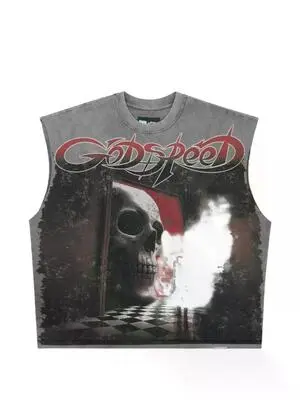 GODSPEED Fate’s Doorstep Sleeveless T-shirt - Grey