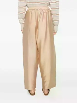 CORDERA Drawstring-waistband Wide-leg Trousers