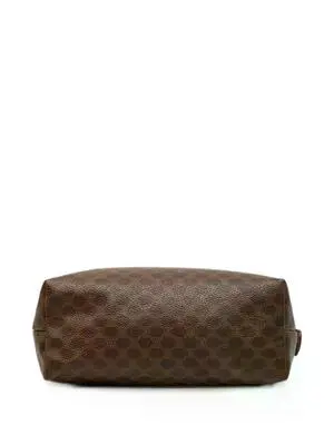 Celine Macadam Coated Canvas Pouch