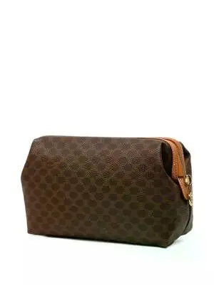 Celine Macadam Coated Canvas Pouch