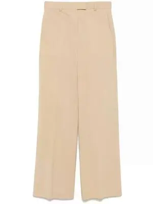 CIRCOLO 1901 Cotton Blend Straight-leg Trousers
