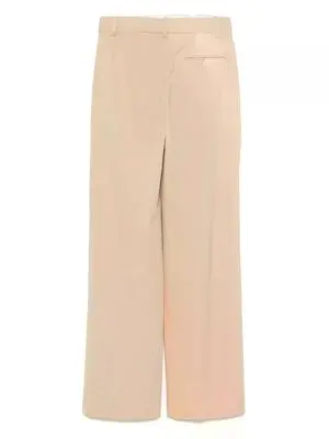 CIRCOLO 1901 Cotton Blend Straight-leg Trousers