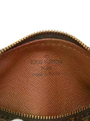 LOUIS VUITTON 1990-2010 Monogram Papillon Pochette Handbag - Brown