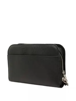 LOUIS VUITTON Taiga Leather Baikal Clutch Bag