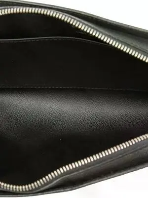LOUIS VUITTON Taiga Leather Baikal Clutch Bag