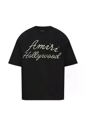 Amiri Logo-embroidered T-shirt
