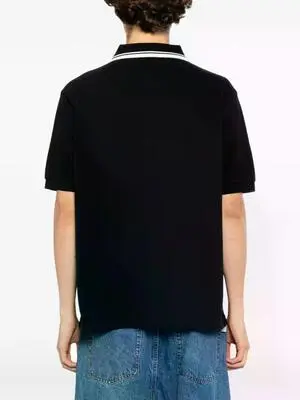 AGNES B. Logo-embroidered Polo Shirt