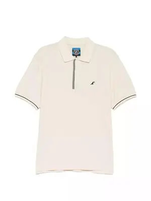 AGNES B. Logo-embroidered Polo Shirt