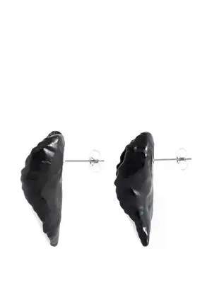 LA MANSO Leaf-motif Earrings