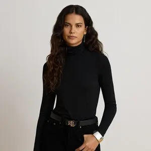 Ralph Lauren Stretch Jersey Turtleneck