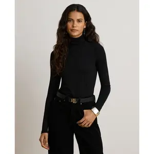 Ralph Lauren Stretch Jersey Turtleneck