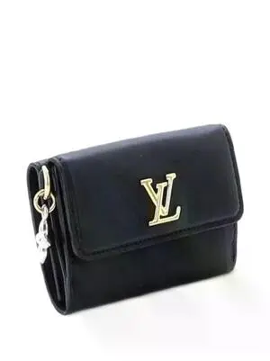 LOUIS VUITTON Bloom Trifold Wallet Leather Mini Small Wallets