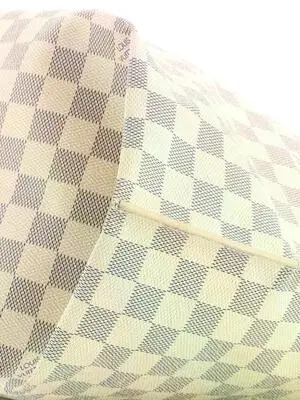 LOUIS VUITTON Damier Mm Tote Bag - White
