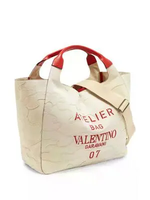 Valentino Garavani Large Atelier 07 Camouflage Edition Tote Bag