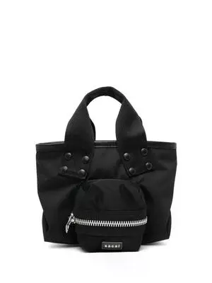 Sacai Multi-pocket Tote Bag - Black