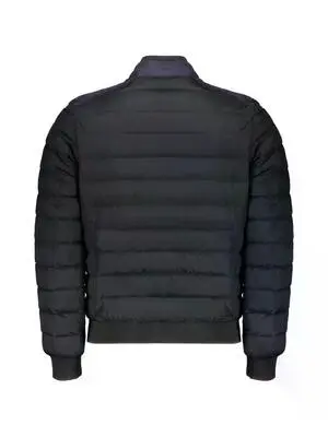 MOORER Quilted Panelled Bomber Jacket