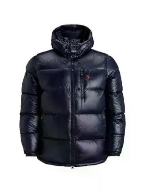 Polo Ralph Lauren Padded Jacket With Detachable Hood - Blue
