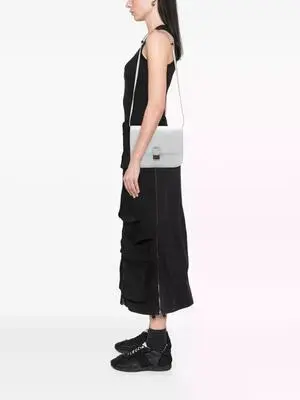 Celine Medium Calfskin Classic Box Crossbody Bag - White