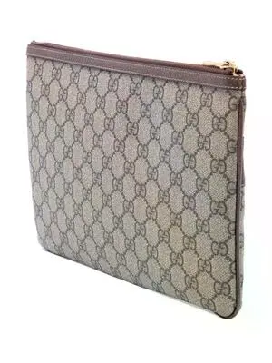 Gucci 2016-2026 Gg Supreme Web Ophidia Clutch Bag
