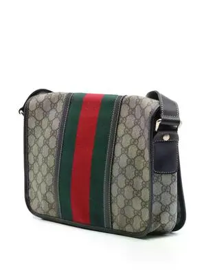 Gucci 2016-2026 Gg Supreme Web Crossbody Bag