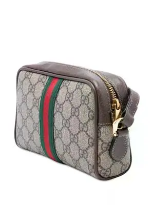 Gucci 2016-2026 Mini Gg Supreme Web Ophidia Crossbody Bag