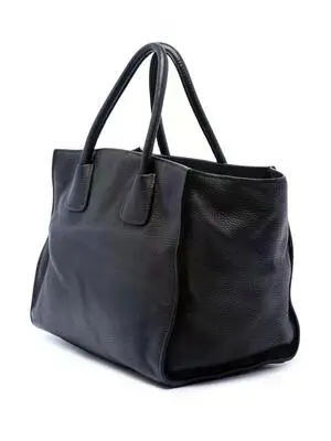 Prada Vitello Daino Convertible Tote Satchel