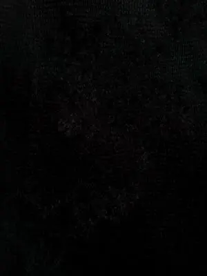 ANN DEMEULEMEESTER Mohair-blend Floral-patch High Neck Sweater