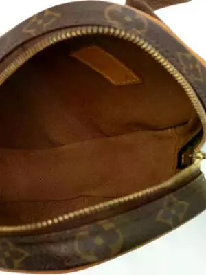 LOUIS VUITTON 2004 Monogram Pochette Gange Crossbody Bag