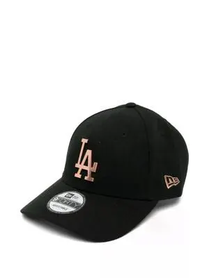 New Era 9forty Logo-plaque Cap - Black
