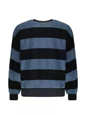 MOORER Striped Crew-neck Sweater