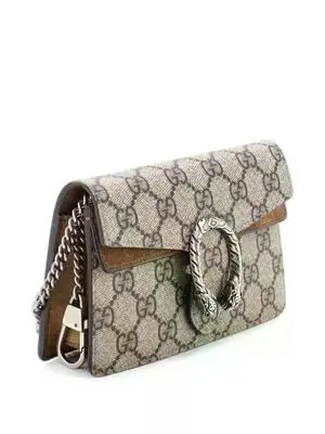 Gucci Dionysus Gg Coated Canvas Super Mini Crossbody Bag