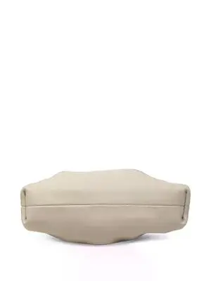 Bottega Veneta 2012-2026 Lambskin Mini Pouch Crossbody Bag - White